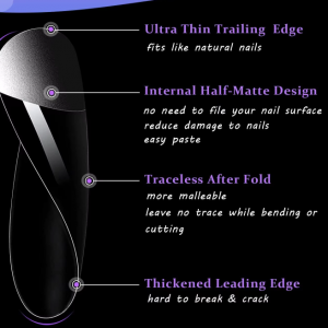 Soft Gel Tips -10 pre-shaped types – Skywei